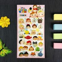 China Crystal Epoxy 3D Cartoon Stickers Oil glue Transparent Cartoon Stickers for sale