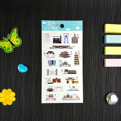 China Waterproof Vinyl Cartoon Stickers Sprinkle Gold Self Adhesive Sticker for sale