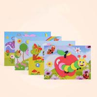 China Educational Toys 3D Sponge Sticker Manual DIY Cute Puffy Stickers for sale