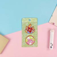 China Hot Melt Adhesive Cartoon Animated Stickers Water Gel Kawaii Puffy Stickers for sale