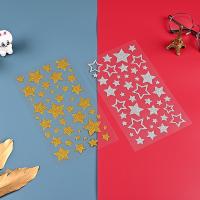 China Brand Promotion Glitter Vinyl Stickers Water Gel 3D Hologram Stickers for sale