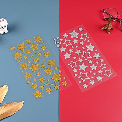 China Brand Promotion Glitter Vinyl Stickers Water Gel 3D Hologram Stickers for sale