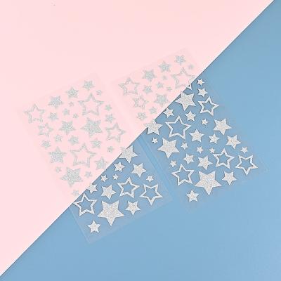 China Craft Glitter Vinyl Stickers Infant Early Education Small Number Stickers for sale