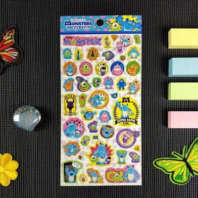 China Water Gel Hot Stamping Stickers DIY Cartoon Label Wax Seal Stickers for sale