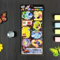 China CMYK Hot Stamping Stickers Self Adhesive Label Transparent Cartoon Sticker for sale