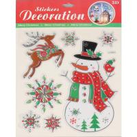 China UV Resistant Festive Stickers Vinyl Decorative Stickers For Business Gifts for sale