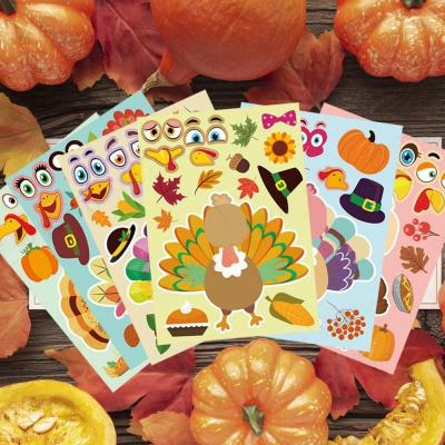 China Reel Screen Printing Festive Stickers for sale