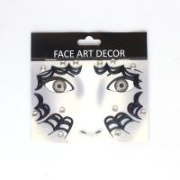 China Noctilucent Light Festive Stickers Funny Makeup Halloween Tattoo Stickers for sale