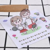 China OEM Cute Animal Stickers Self Adhesive PVC Waterproof Sticker for sale
