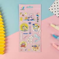 China 0.7mm Custom Decorative Stickers Creative Cute 3D Foam Stickers for sale