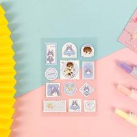 China Reward Paste Cute Cartoon Stickers Non Toxic Die Cut Paper Stickers for sale
