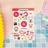 China Reward Paste Cute Cartoon Stickers Non Toxic Die Cut Paper Stickers for sale