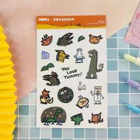 China Embossed Paper DIY Cute Stickers Aroma Custom Die Cut Stickers for sale