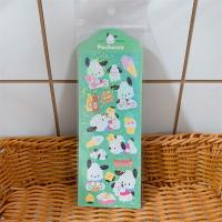 China Manual Account Metal Decal Stickers Oil Glue Flashing Light Sticker for sale