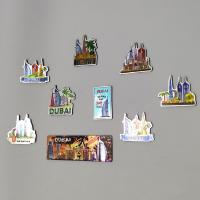 China Pendant Magnetic Refrigerator Stickers Soft Plastic Cute Puffy Stickers for sale