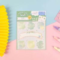 China Sulfuric Acid Custom Decorative Stickers Sprinkle Gold Printable Sticker Sheets for sale