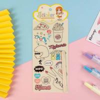 China Wiping Custom Transfer Stickers Vinyl  UV Offset Printing DIY Manual Account for sale