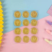 China Custom Private Logo Decoration Used Self Adhesive Wax Seal Sticker for sale