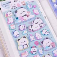 China Eco Friendly Custom Design Stickers For Kids Cute Cartoon 3D EVA Foam Epoxy PVC Puffy Sticker for sale