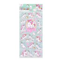 China Eco Friendly Custom Design Stickers For Kids Cute Cartoon 3D EVA Foam Epoxy PVC Puffy Sticker for sale