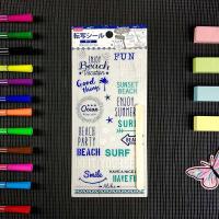 China Pressure Transfer Sticker Rub-On Transfer Scratching Stickers Cartoon Sticker For Scrap Book DIY Use for sale