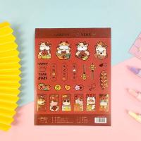 China Promotional Gifts Self Adhesive Coated Paper Stickers For Low Cost Advertising for sale