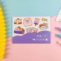 China Cute Vinyl Sticker Packs Custom Pvc Waterproof Die Cut Stickers For Laptop Skateboard for sale