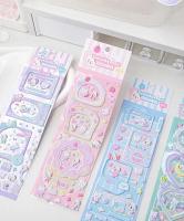 China 50 Sheets Pack Cartoon Sticker Sheet Smooth Surface For Business Use for sale