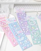 China 50 Sheets Pack Cartoon Sticker Sheet Smooth Surface For Business Use for sale