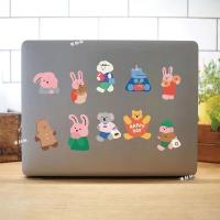 China Offset Printing 0.2mm Thickness Cartoon Sticker Sheet For Business Buyers for sale