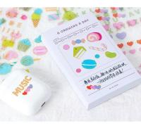 China 0.2mm Cartoon Sticker Sheet For Diy Decoration And Crafting for sale