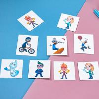 China Custom Children Tattoo Small Waterproof Colorful Tattoo Men Sticker Tattoo Kids Scarpion for sale