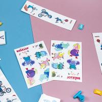 China Custom Children Tattoo Small Waterproof Colorful Tattoo Men Sticker Tattoo Kids Scarpion for sale