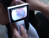 China Lcd Monitor Digital Video Otoscope Ophthalmoscope For Clinical Inspection Of Human Body for sale