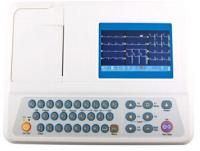 China Digital ECG Machine 5 inch ECG Monitoring System with Rechargeable Li-ion Battery for sale