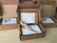 China Golden Aluminum Vein Locating Device Mini Portable Handheld Vein Light Infared for sale