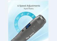 China MTS Electric Led Derma Pen Wireless Stamp Electric With 6 Speed Digital Display for sale
