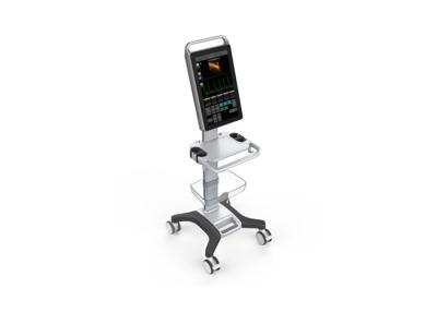 China 2. 0MHz～10. 0MHz  18.5 Inch Full Touch Screen Trolley Color Doppler Machine With Video Output for sale