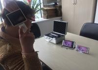 China Mini Portable Digital Video Otoscope Record Photographs / Videos For Ear Nose Checking for sale