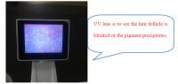 China Handheld Digital Skin Analyzer Digital Skin Analysis Machine With 3.5 Inch Screen for sale