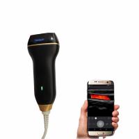China Palm Pocket Mini Color Doppler Machine Wireless Ultrasound Probe With 80 Elements for sale