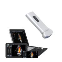 China Palm Portable Color Doppler Probe Handheld Ultrasound Scanner With 220g Weight Only for sale