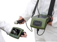 China Mobile Ultrasound Machine Veterinary Ultrasound Scanner Easy to See Backfat Max Display Depth of 20cm for sale
