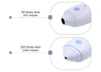 China HD Digital Video Dermatoscope Skin Hair Scanner Wireless Connected to Mobilophone Supported IOS Andriod for sale