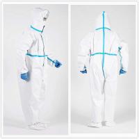 China Protective Nonwoven Full Body Disposable Coveralls for sale