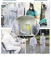 China Protective Nonwoven Full Body Disposable Coveralls for sale