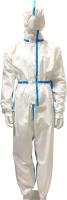 China Anti Dust Ventilation Non Porous White Disposable Suit for sale