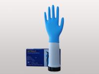 China Non Toxic Powder Free Nitrile Disposable Gloves Box Of 100 for sale