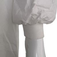 China White Disposable Coveralls 70g PPE Personal Protective Equipment for sale