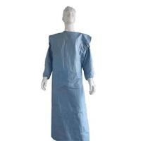 China Biodegradable Fabric Surgical Consumables Disposable Hospital Gowns for sale